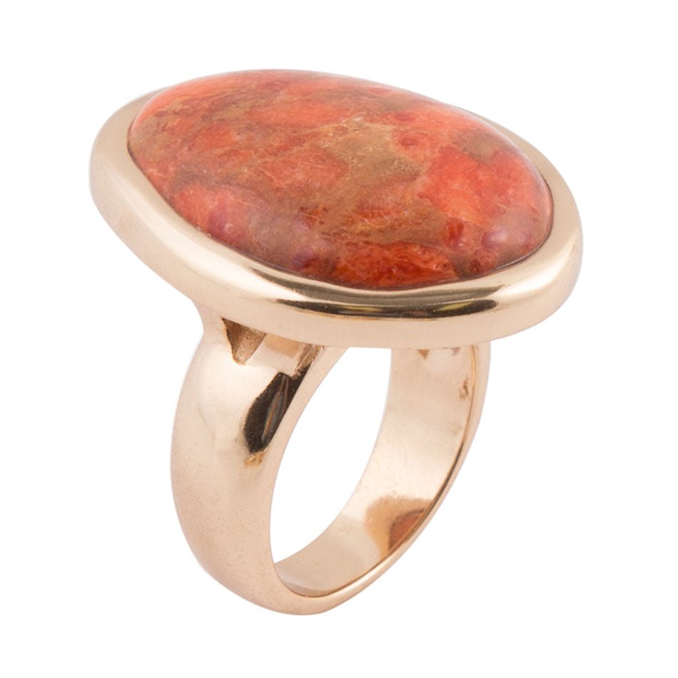 Abstract Sponge Coral Ring – Barse Jewelry